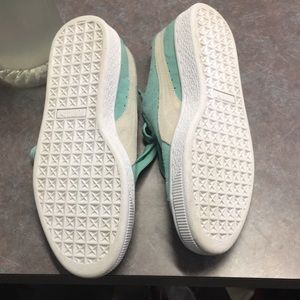 Puma | Shoes | Puma Mint Suede | Poshmark